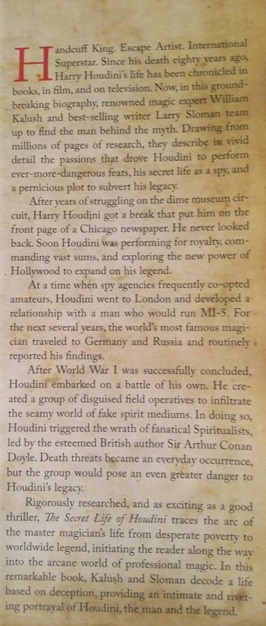 Biographies & Memoirs - The Secret Life of Houdini, The making of Americas first Superhero by ...